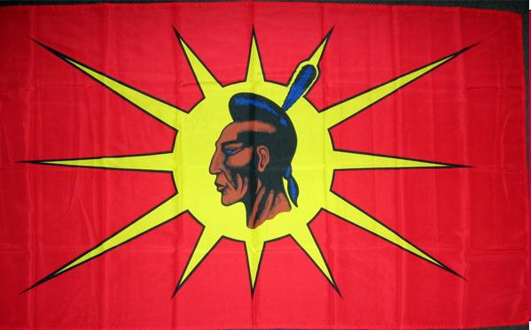 mohawk indian tribe flag