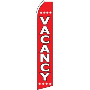 Vacancy Blade Banner 11.5'x2.5' – Flag Outlet Ltd.